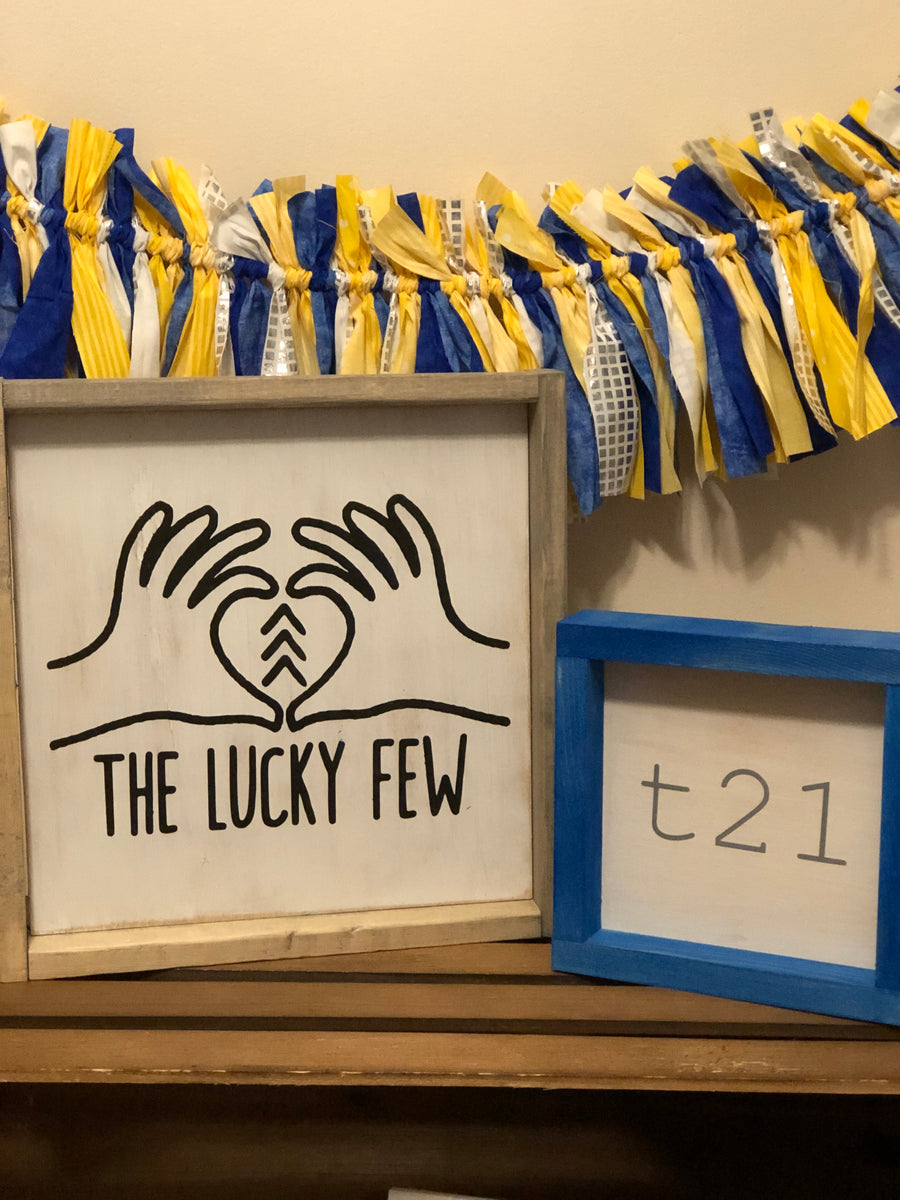 t21 Sign – The Chicken Coop Design Co.